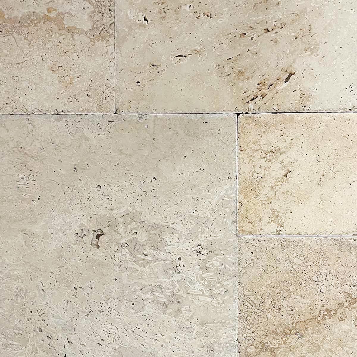 Marble and Travertine Tiles :: Travertine Tile Ivory Classic French ...